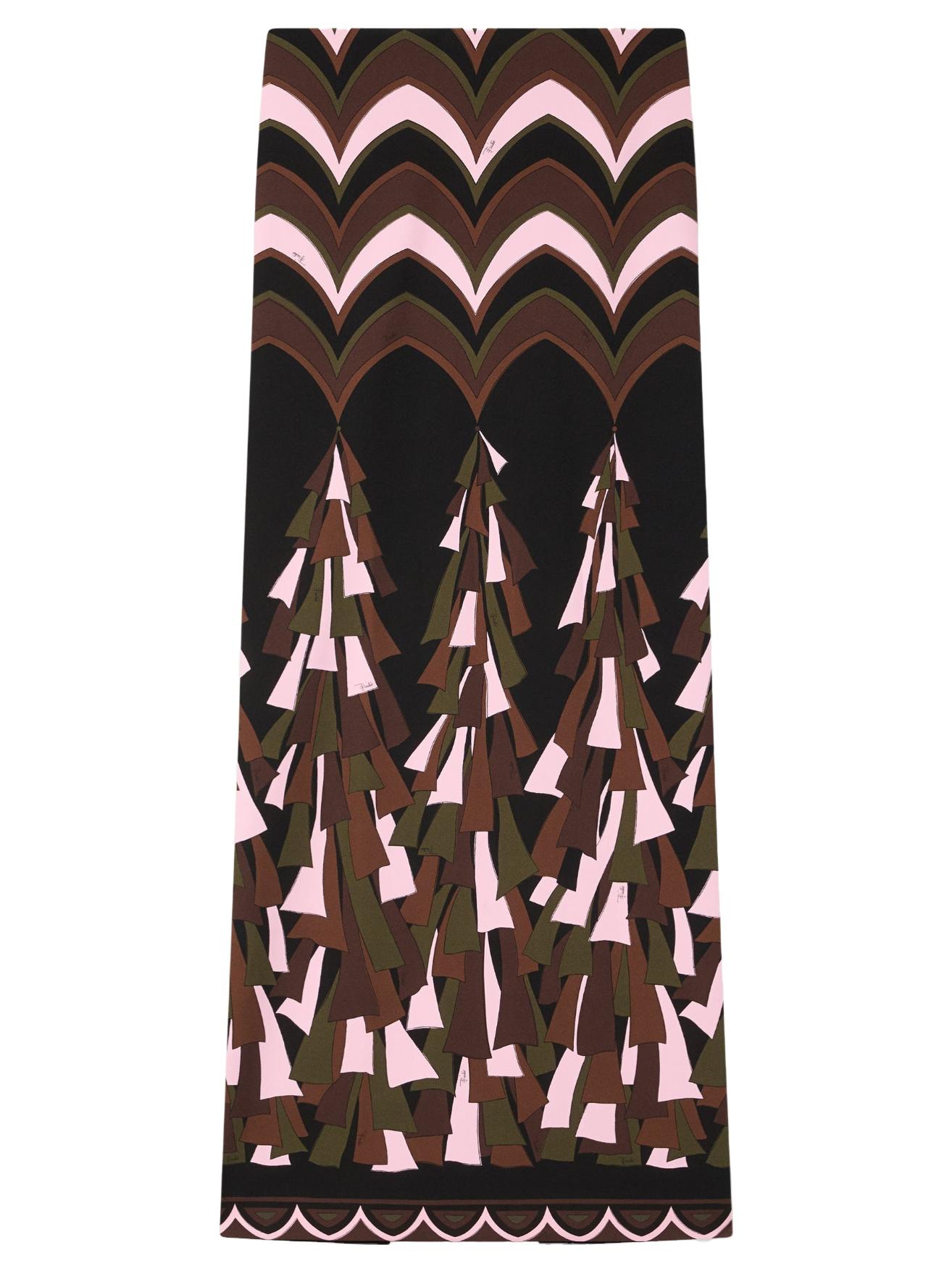 EMILIO PUCCI iride halterneck silk twill top
